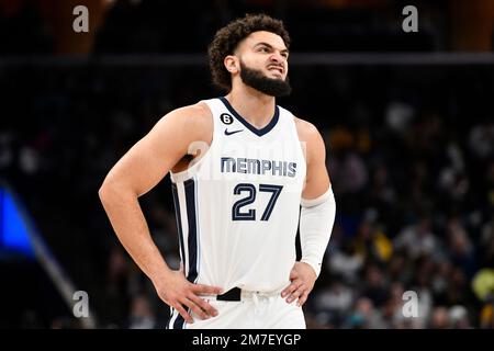 Memphis Grizzlies forward David Roddy in the second half of an NBA ...