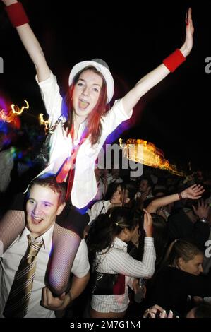 School Disco Night at the Millennium Stadium on New Years Eve 2003/4 ...