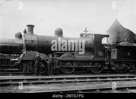 Caledonian Railway 4-6-0 steam locomotive of Class 60 No.64 as LMS ...