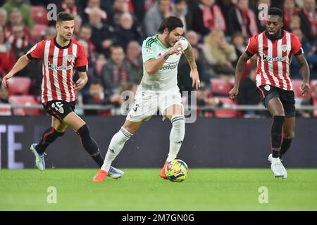 Bilbao, Spain. 09th Jan, 2023. Spanish La Liga soccer match Athletic ...