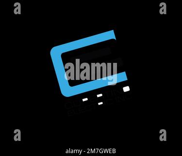 Cupertino Electric, Logo, Black background Stock Photo - Alamy