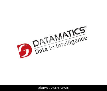 Datamatics, Logo, White background Stock Photo - Alamy