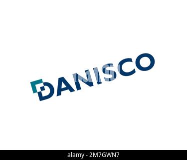 Danisco, rotated logo, white background B Stock Photo - Alamy