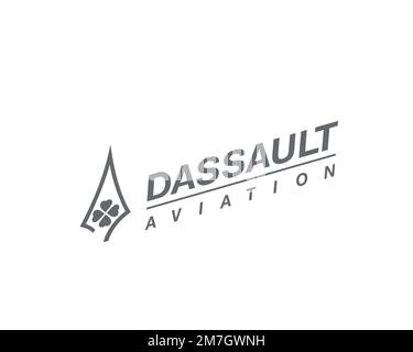 Dassault Aviation, Logo, White background Stock Photo - Alamy
