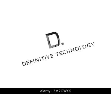 Definitive Technology, Logo, White background Stock Photo - Alamy