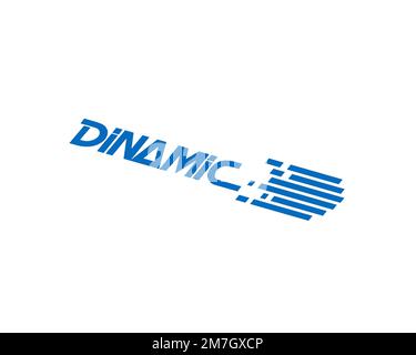 Dinamic Software, Logo, White background Stock Photo - Alamy