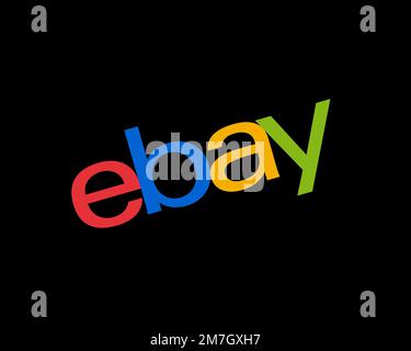 EBay, Logo, Black background Stock Photo - Alamy
