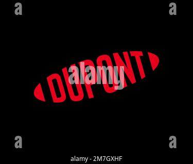 DuPont 1802-2017, rotated logo, white background Stock Photo - Alamy