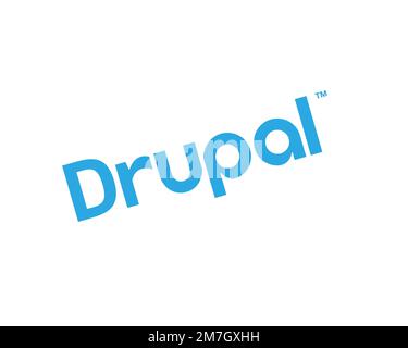 Drupal, Logo, White background Stock Photo - Alamy