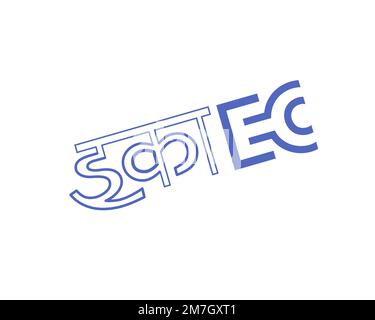 Electronics Corporation of India Limited, rotated logo, black ...