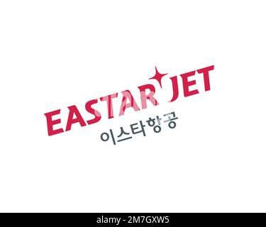 Eastar Jet, Logo, White Background Stock Photo - Alamy