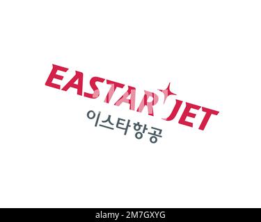 Eastar Jet, Logo, White Background Stock Photo - Alamy