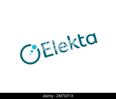 Elekta, Logo, White background Stock Photo - Alamy