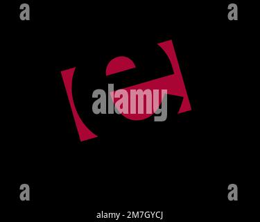 Erlang programming language, Logo, Black background Stock Photo - Alamy