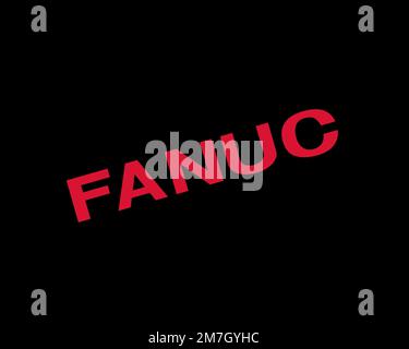 FANUC, Logo, Black background Stock Photo - Alamy