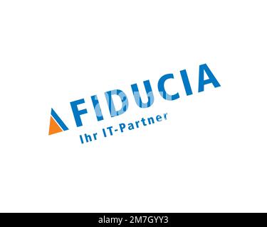 Fiducia IT, Logo, White background Stock Photo - Alamy