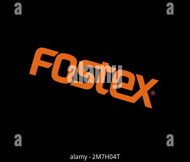 Fostex, Logo, Black background Stock Photo - Alamy