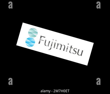 Fujimitsu Corporation, Logo, Black background Stock Photo - Alamy