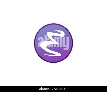 GNU Emacs, Logo, White background Stock Photo - Alamy