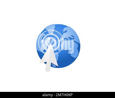 GNOME Web, Logo, White background Stock Photo - Alamy