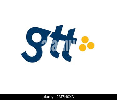 GTT Communications, Logo, White background Stock Photo - Alamy