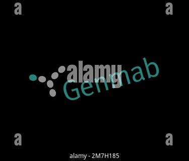 Genmab, Logo, Black background Stock Photo - Alamy