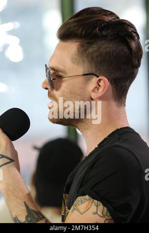 Half The Animal film a session in Brooklyn Stock Photo - Alamy