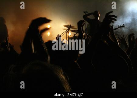 Goldfrapp in concert at the Hammerstein Ballroom in New York Stock ...