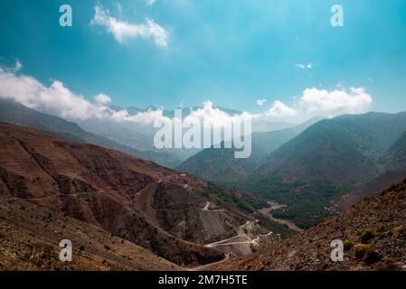 High Atlas mountain range seen as sun rises Stock Photo - Alamy