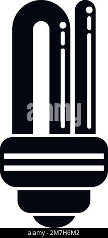 Manicure UV lamp icon simple vector. Ultraviolet disinfection. Air ...