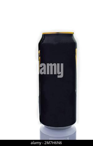 Black aluminum jar lid isolated on white background Stock Photo - Alamy