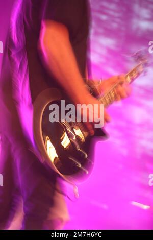 Garbage in concert at Central Park Summerstage in New York Stock Photo ...