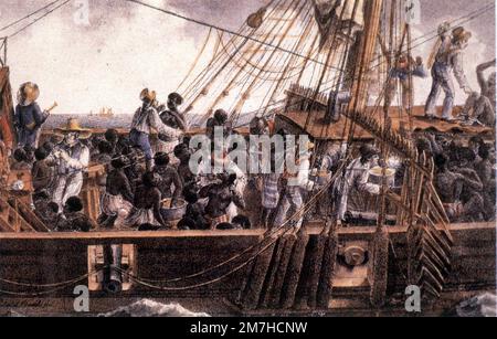 Middle Passage Ship Side View