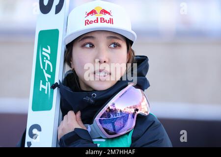 Sapporo, Hokkaido, Japan. 8th Jan, 2023. Ema Klinec (SLO) Ski Jumping ...