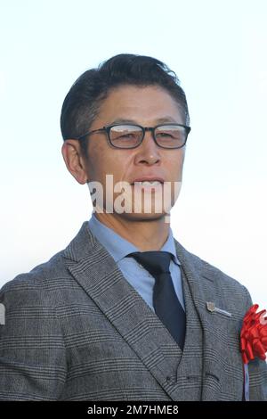 Aichi, Japan. 5th Jan, 2023. Presage Lift and David Egan before the ...