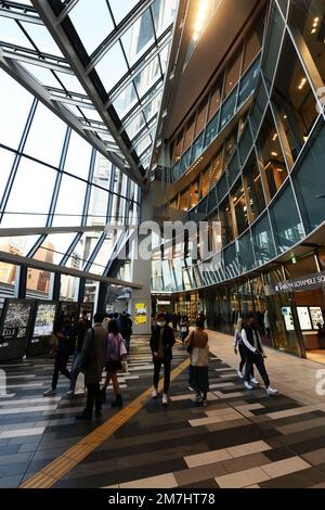 Lobby area of the Ground floor / First floor of the Shibuya Scramble ...