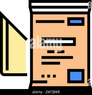 triangular bandage first aid color icon vector illustration Stock ...