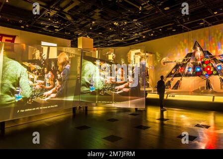 The P-Funk Mothership iconic stage prop, National Museum of African ...