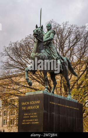 Simón Bolívar Equestrian Statue Washington DC // WASHINGTON DC — The ...