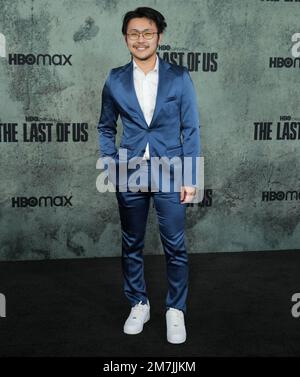 Daniel Omoto arrives at HBO's THE LAST OF US Premiere held at the ...