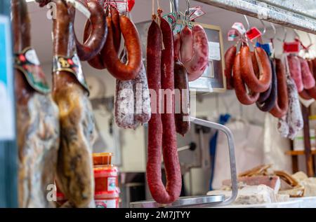 Local food market in Jerez de la Frontera, Spain Stock Photo - Alamy