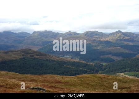 The Scottish Mountain Corbett 'Beinn Bheula' & the Lochgoilhead Grahams ...