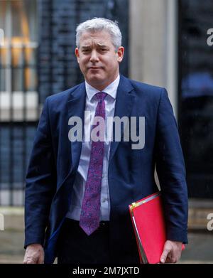 Stephen Barclay, Secretary of State for Health, at Downing Street for a ...