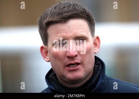 Trainer Neil Mulholland at Doncaster Racecourse. Picture date: Friday ...