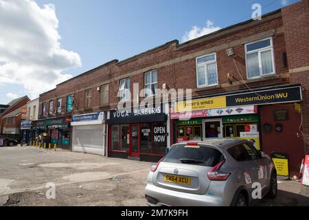 Neighbourhood shops, Bushbury, Wolverhampton Stock Photo - Alamy