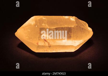 Rocks and Minerals, Quartz Crystals laboratory sample Stock Photo - Alamy