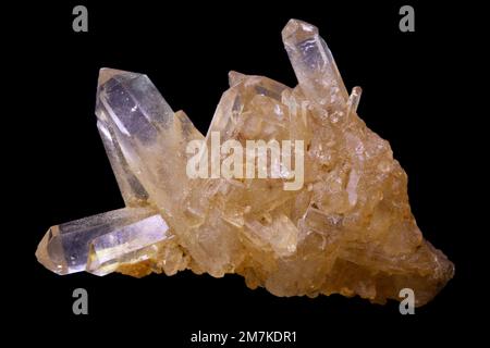 Rocks and Minerals, Quartz Crystals laboratory sample Stock Photo - Alamy