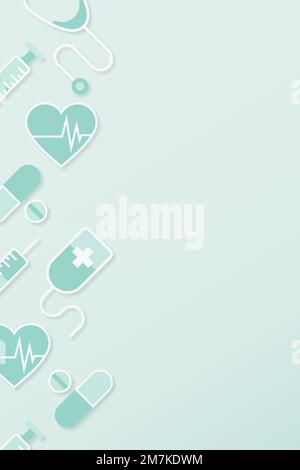 Clean medical background vector Stock Vector Image & Art - Alamy