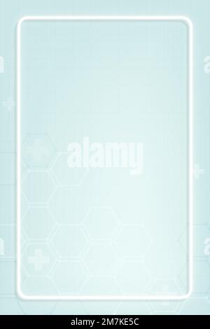 Clean medical background with frame vector Stock Vector Image & Art - Alamy