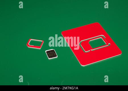 Delhi, India - SIM card for every mobile or 4G smartphone Stock Photo ...